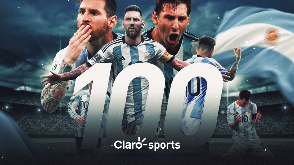 ¡Messi hace historia! Leo supera los 100 goles con la selección ...