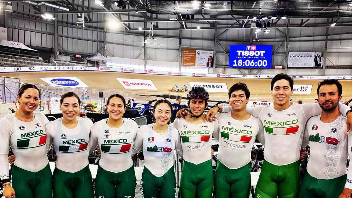 Copa de Naciones de ciclismo de pista: el equipo de velocidad mexicano abre la actividad en ...