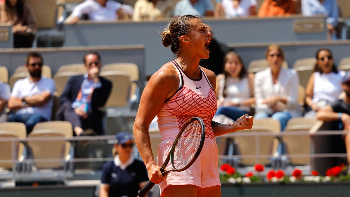 Sabalenka y Muchova, semifinalistas en Roland Garros por primera vez ...