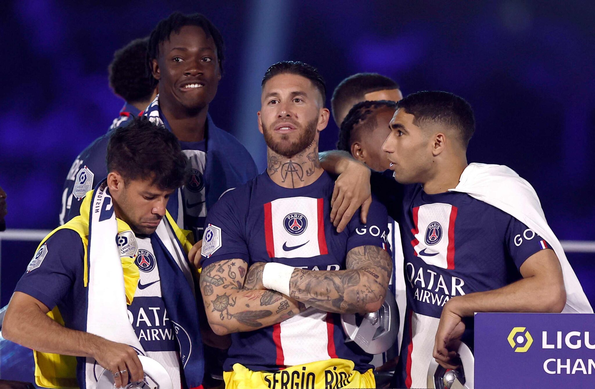 ¡Lionel Messi y Sergio Ramos se despiden del PSG! - ClaroSports