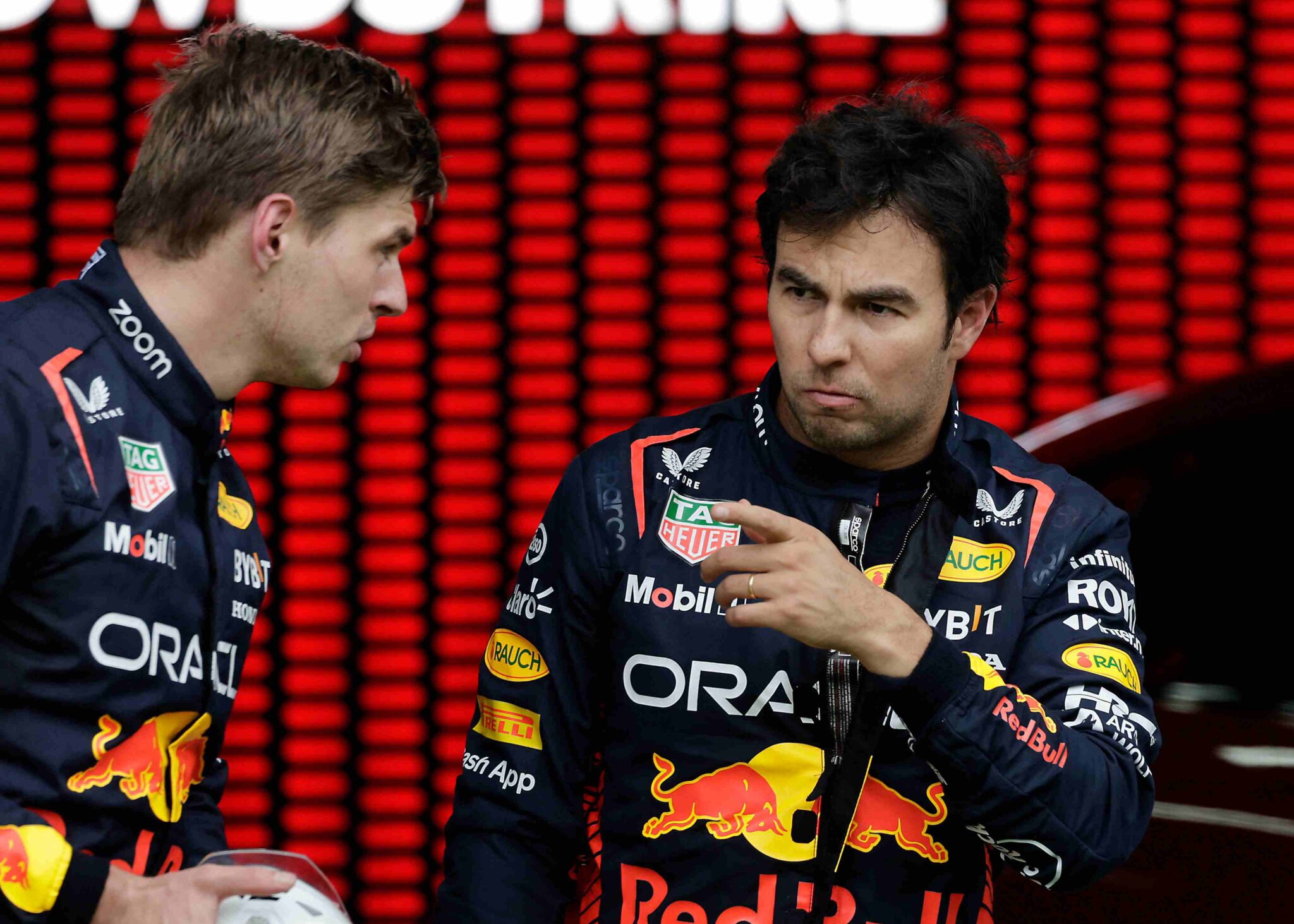 ¡Una relación tensa! Las polémicas entre Max Verstappen y Checo Pérez ...