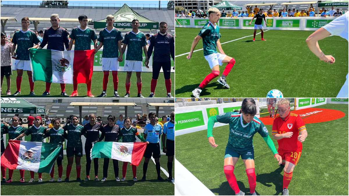 La selección mexicana inicia con el pie derecho la Homeless World Cup ...