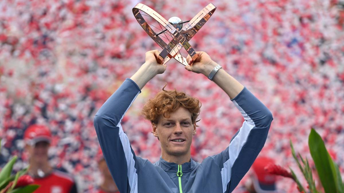 Jannik Sinner gana su primer Masters de ATP al derrotar a Alex de Minaur en la final del Abierto ...