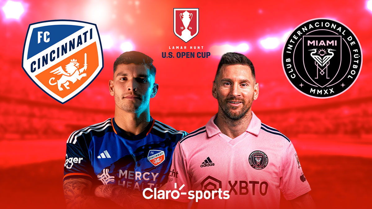 EN VIVO online Cincinnati vs Inter Miami: Messi hoy US Open Cup