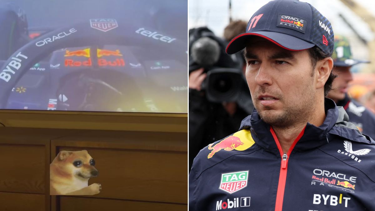 ¿Checo Pérez toma con humor su penalización en el GP Países Bajos? ¡Al ...
