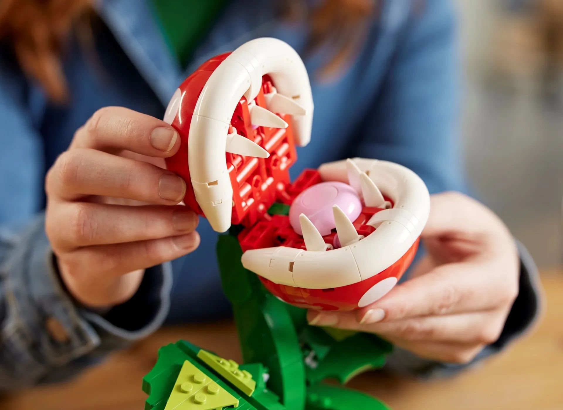 LEGO presentó un nuevo set de Super Mario Bros., será la Planta Piraña ...