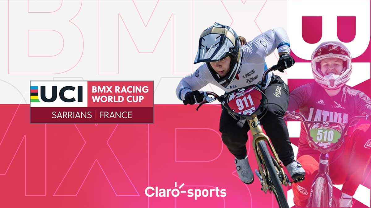 UCI: Copa del Mundo de ciclismo BMX desde Sarrians, Francia, en vivo - ClaroSports