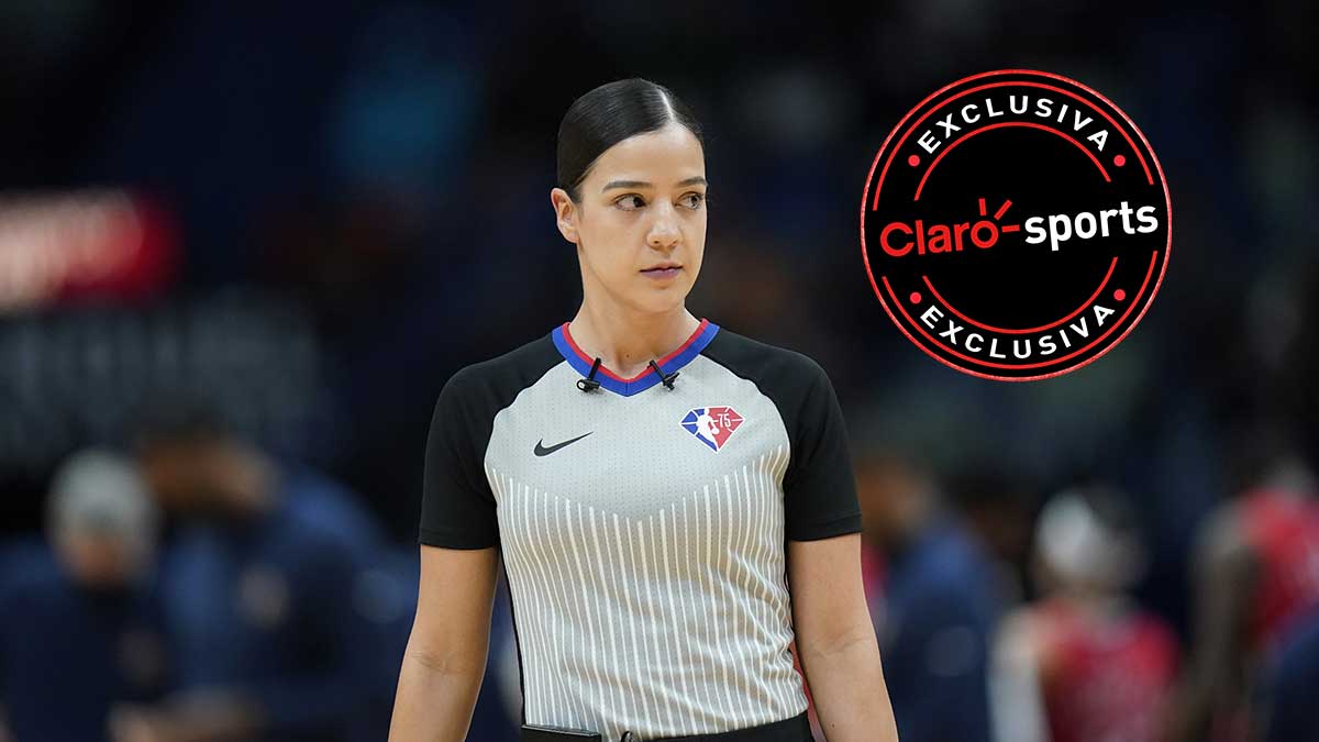 Blanca Burns, la árbitra mexicana que sigue haciendo historia y sueña con la NBA - ClaroSports