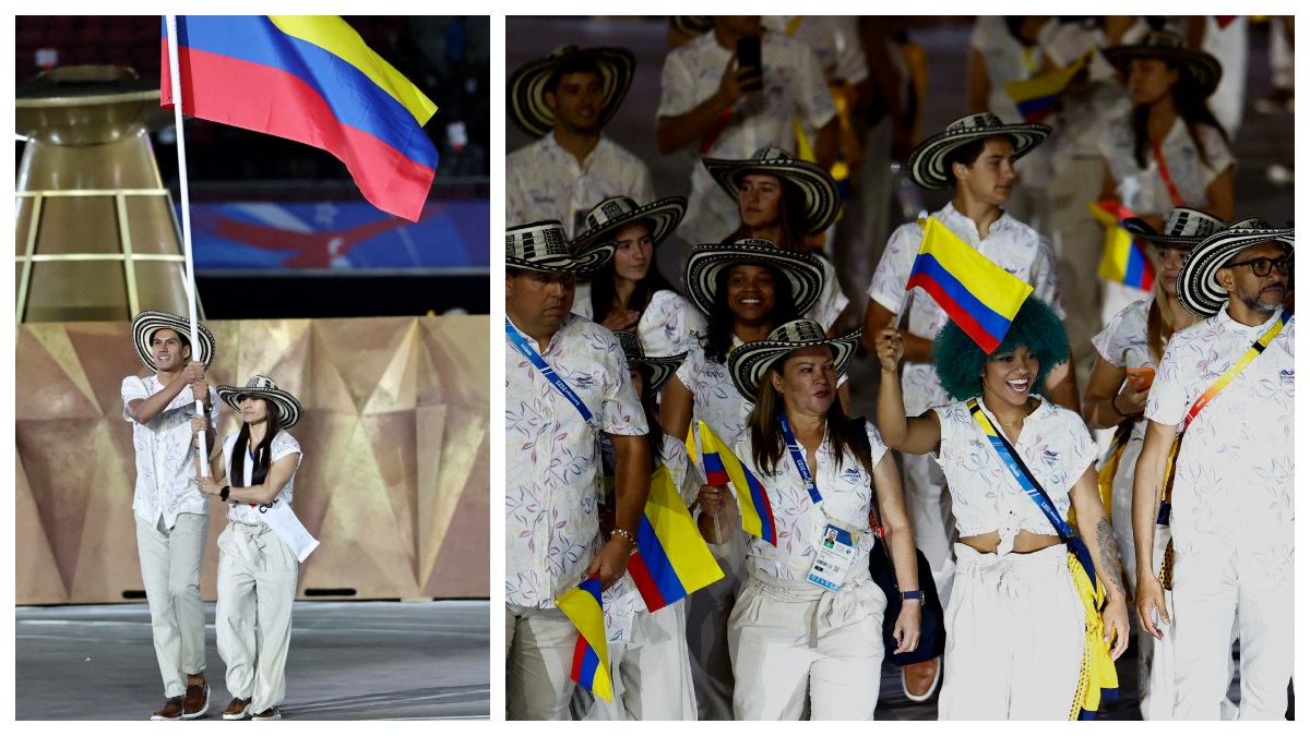 Así fue el desfile de Colombia en la inauguración de los Juegos Panamericanos: Jenny Arias y ...
