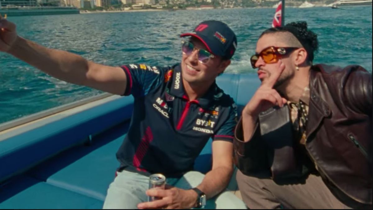 ¡Checo Pérez forma parte del fenómeno 'Nadie Sabe Lo Que Va A Pasar Mañana'; Bad Bunny lo ...