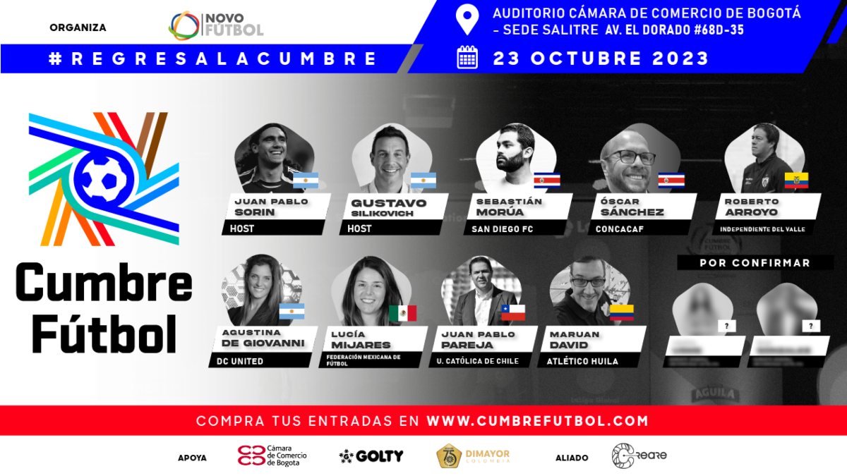 Vuelve Cumbre Fútbol el evento líder en Colombia