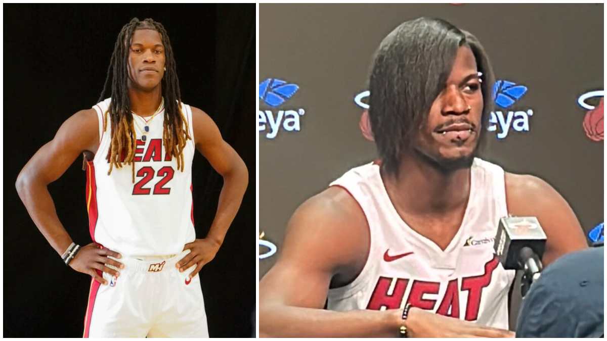 ¿Adiós rastas, hola Jimmy Butler emo? La última troleada del jugador ...