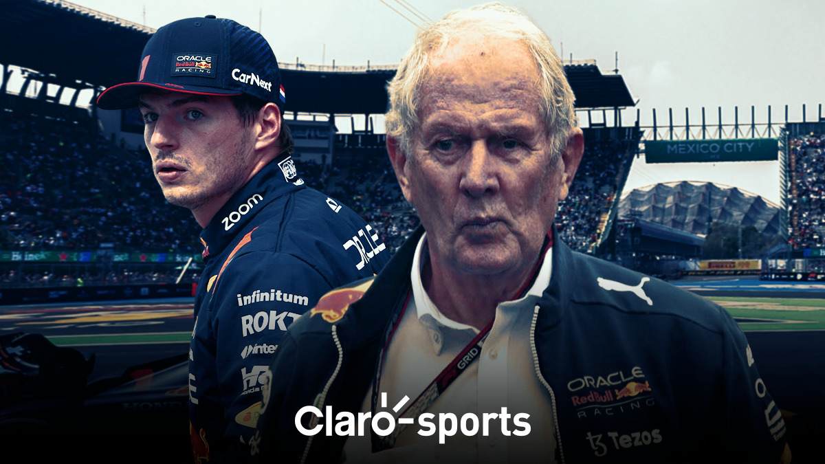 Max Verstappen y Helmut Marko, los 'enemigos públicos' del Gran Premio de México - ClaroSports