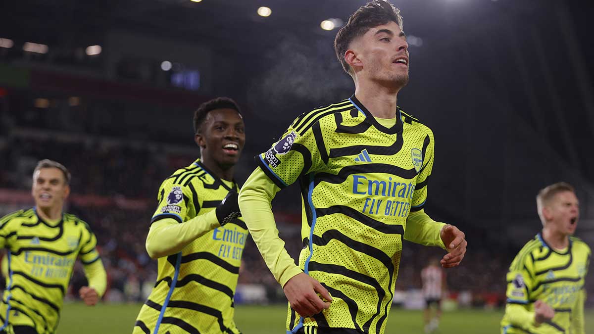 Kai Havertz marca sobre la hora y lleva al Arsenal al liderato de la ...