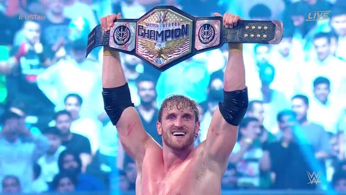 Logan Paul acaba con Rey Mysterio y es nuevo Campeón de los Estados Unidos en Crown Jewel ...