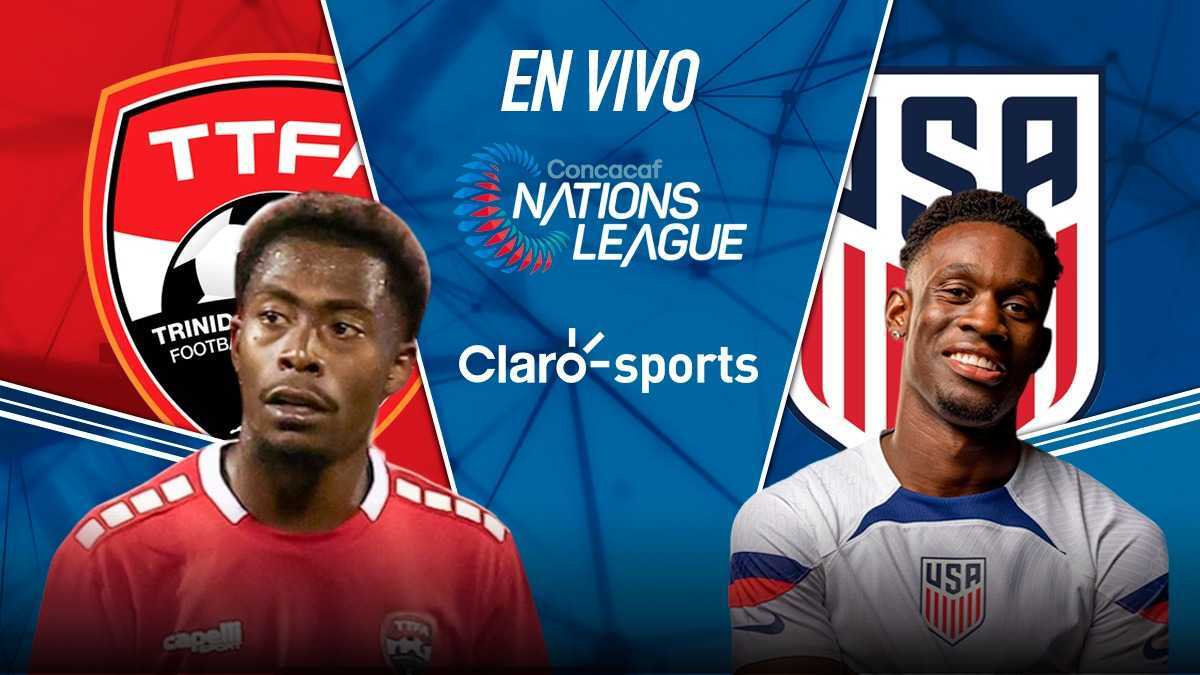 Estados Unidos vs Trinidad y Tobago en vivo el partido de la Concacaf Nations League 2023
