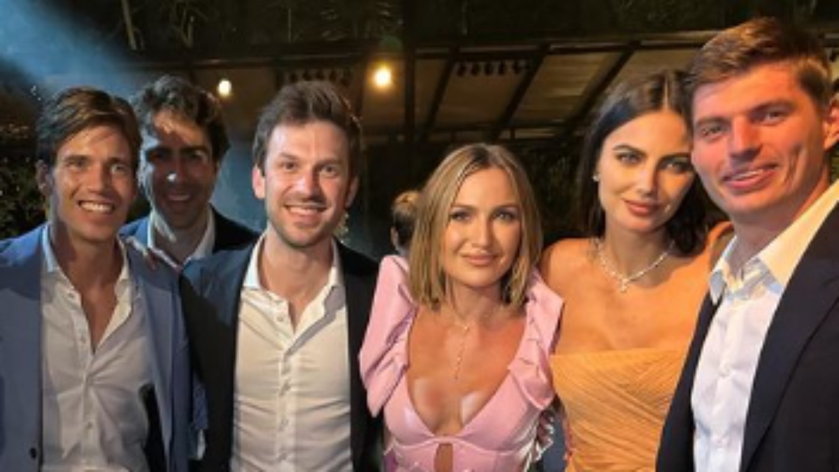 Max Verstappen y Dani Suárez brillan en la boda de Nelson Piquet Jr ...