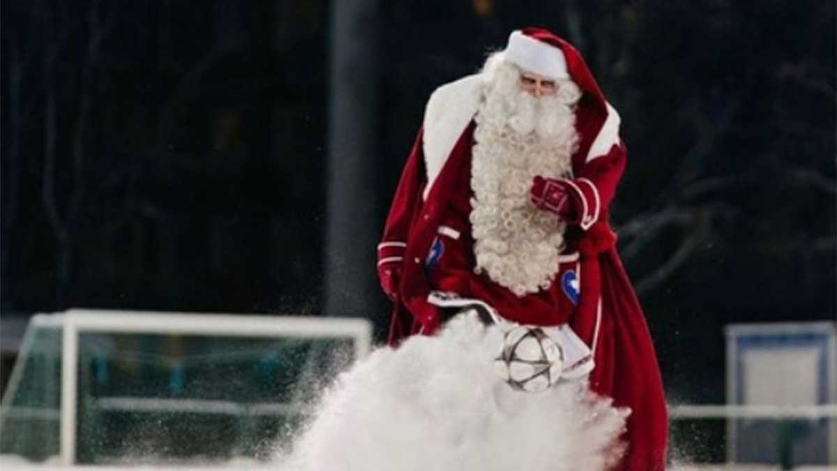 ¡El FC Santa Claus, el equipo de fútbol más navideño del mundo ...