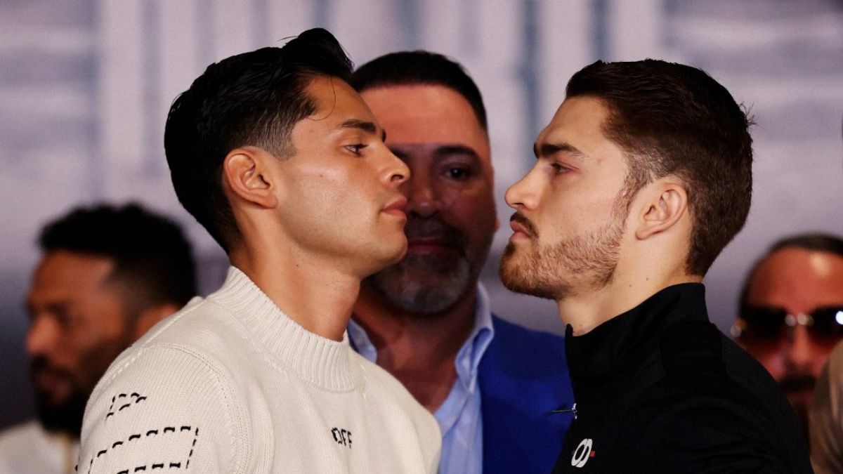 Ryan Garcia y Oscar Duarte sorprenden al dar un pesaje dentro del ...