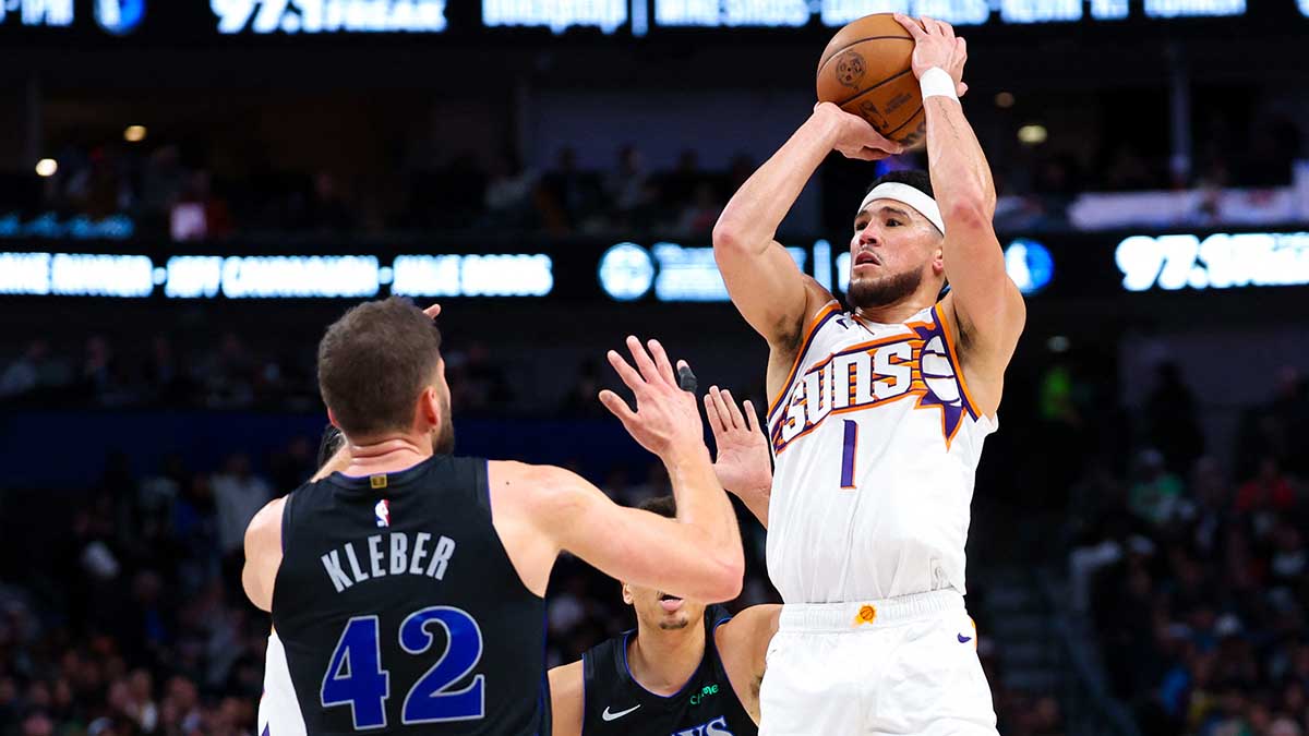 Devin Booker llega a 42 puntos y los Suns se imponen a Luka Doncic y los Mavericks - ClaroSports