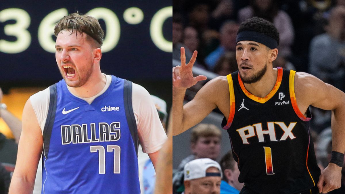 Luka Doncic y Devin Booker provocan una noche para la historia en la ...