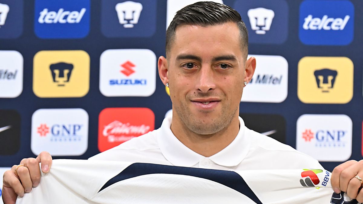 Funes Mori, presentado como nuevo jugador de Pumas: "Siempre que tomo una decisión es para ...