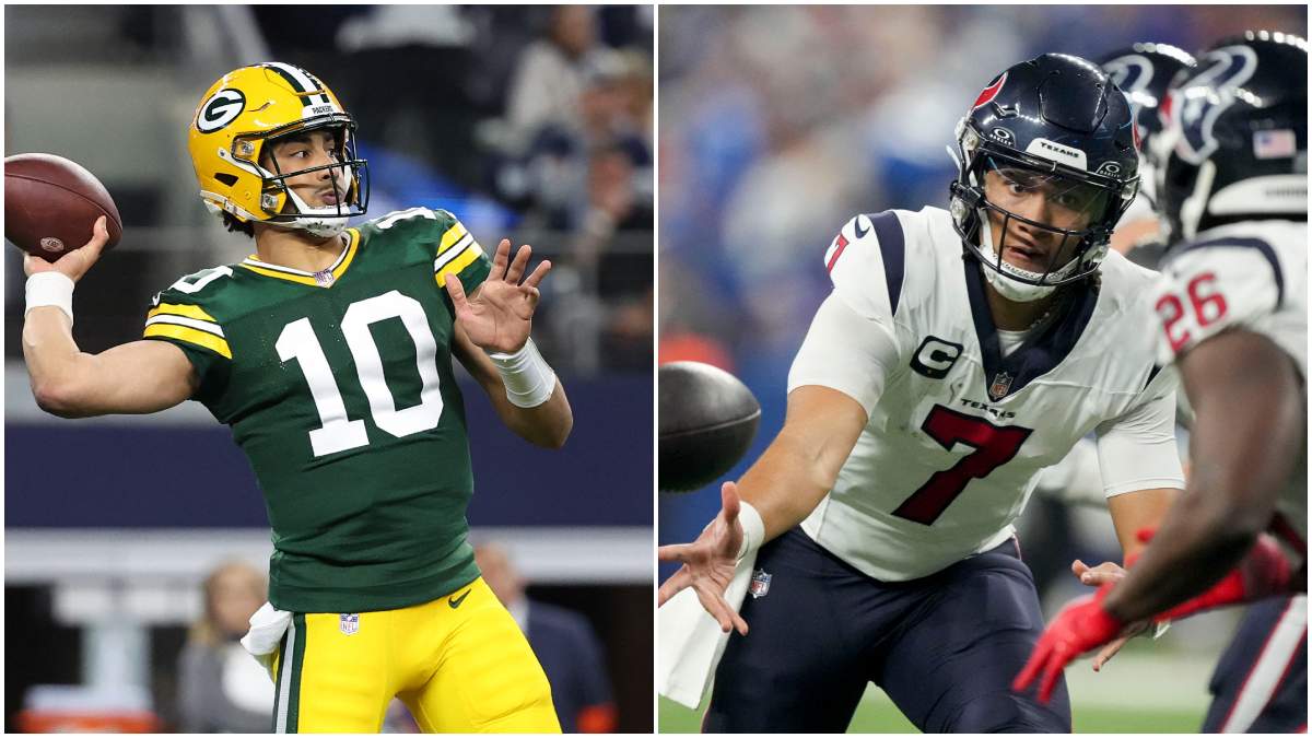 Jordan Love y C.J. Stroud se meten a la historia con los números de su debut en Playoffs de la ...