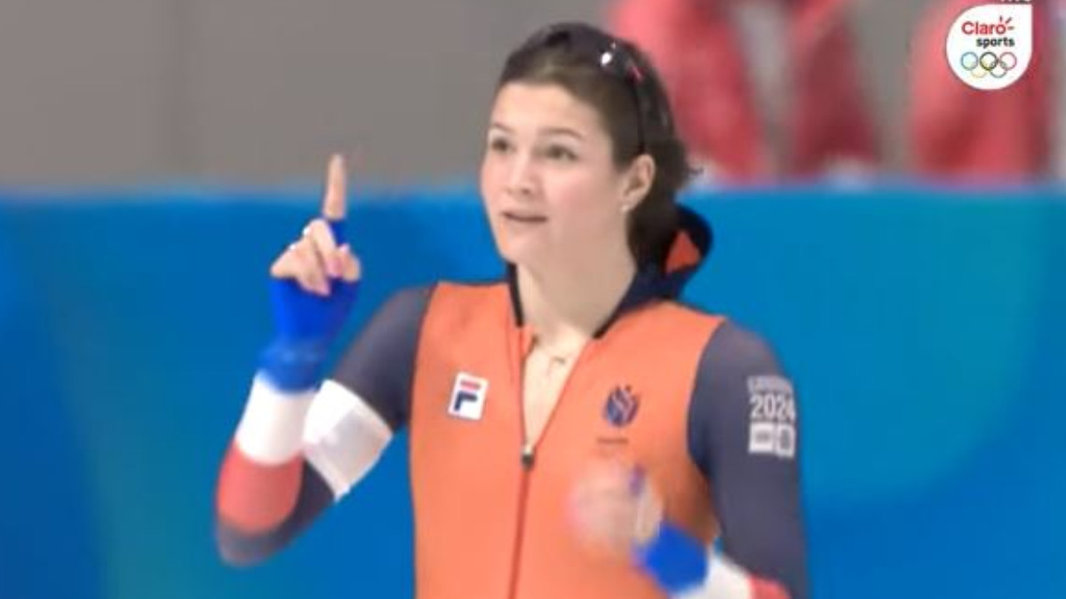 Angel Daleman arrasa y se lleva el oro en los 500m del patinaje de ...