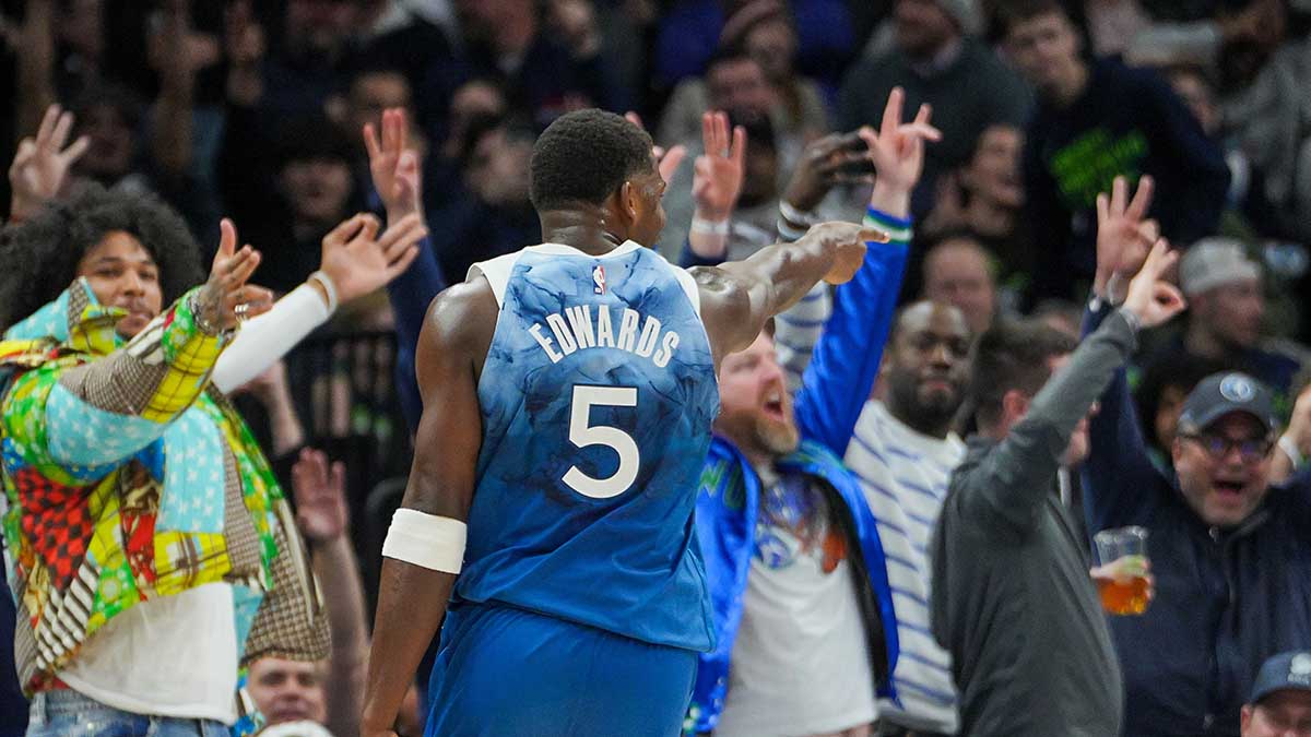 Anthony Edwards vuelve a lucir con los T-Wolves que se imponen a los ...