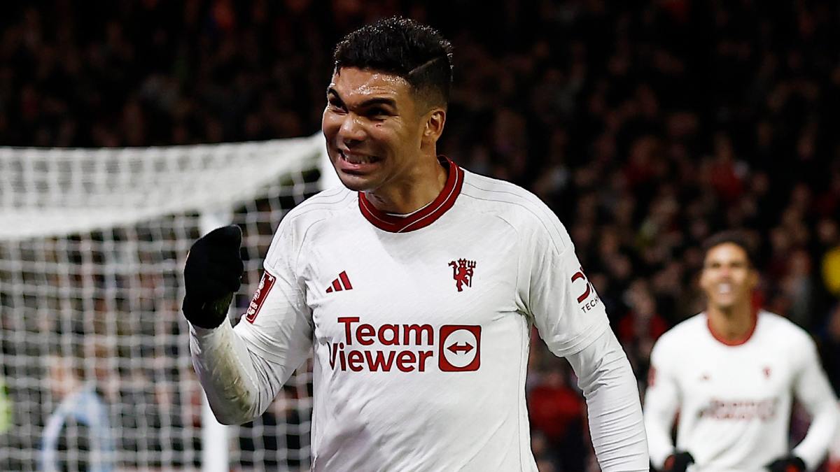 Casemiro rescata el triunfo para el Manchester United y los mete a cuartos de final en la FA Cup ...