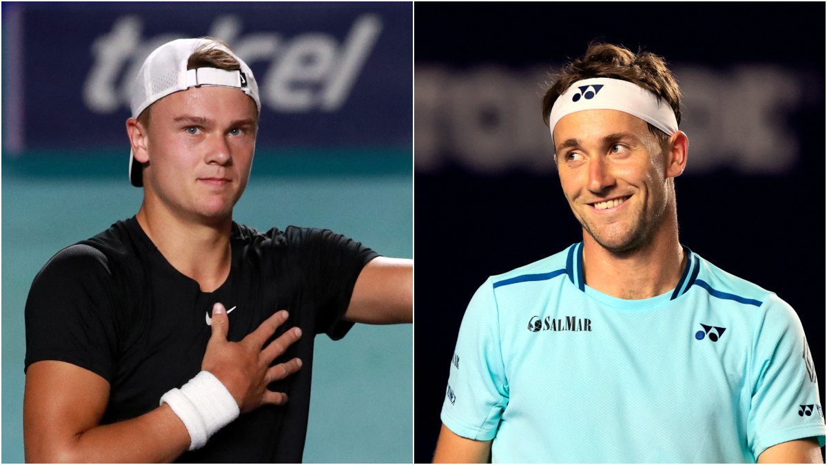 Holger Rune y Casper Ruud avanzan a la segunda ronda del Abierto ...