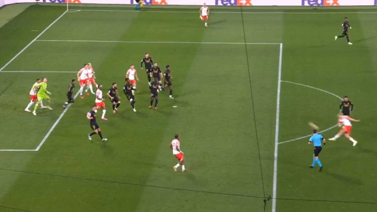 Polémica: ¿Fue bien anulado el gol de Leipzig ante el Real Madrid, por ... Polémica: ¿Fue bien anulado el gol de Leipzig ante el Real Madrid, por ...