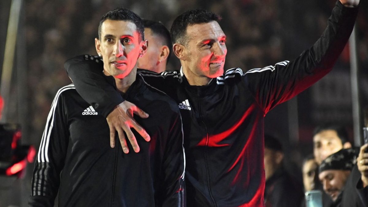 La Banca De Scaloni A Di María Tras La Amenaza De Muerte Que Sufrió