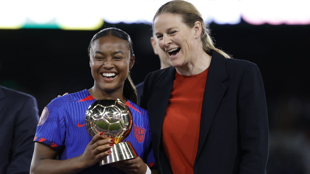 Jaedyn Shaw, la nueva joya del USWNT se lleva el Balón de Oro y el MVP ...