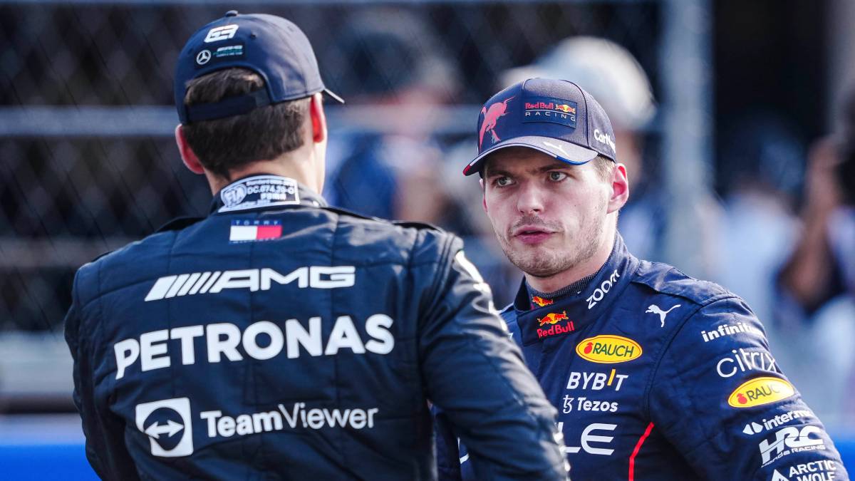 George Russell "aprueba" la posible llegada de Max Verstappen a Mercedes: "Doy la bienvenida al ...