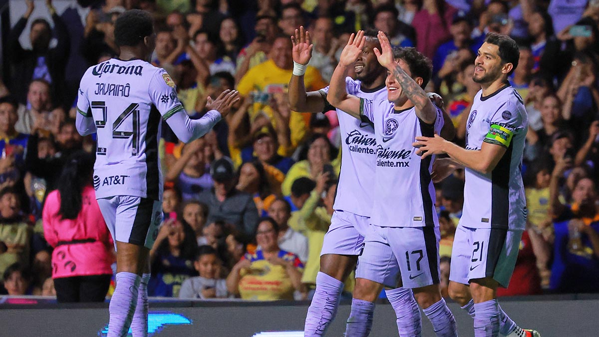 El América se impone a Tigres en el Azteca y se mete a la pelea por el liderato del Clausura ...