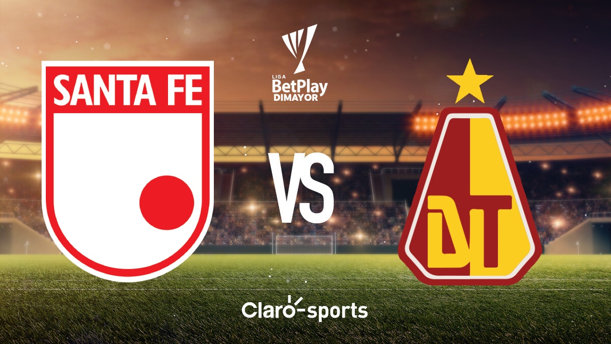 Independiente Santa Fe vs Deportes Tolima en vivo la Liga BetPlay 2024 ...