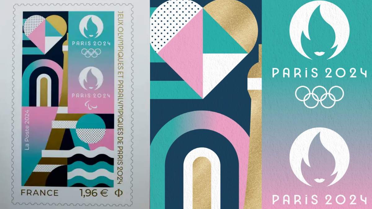Paris 2024: Así es el diseño de los timbres postales de los Juegos ...