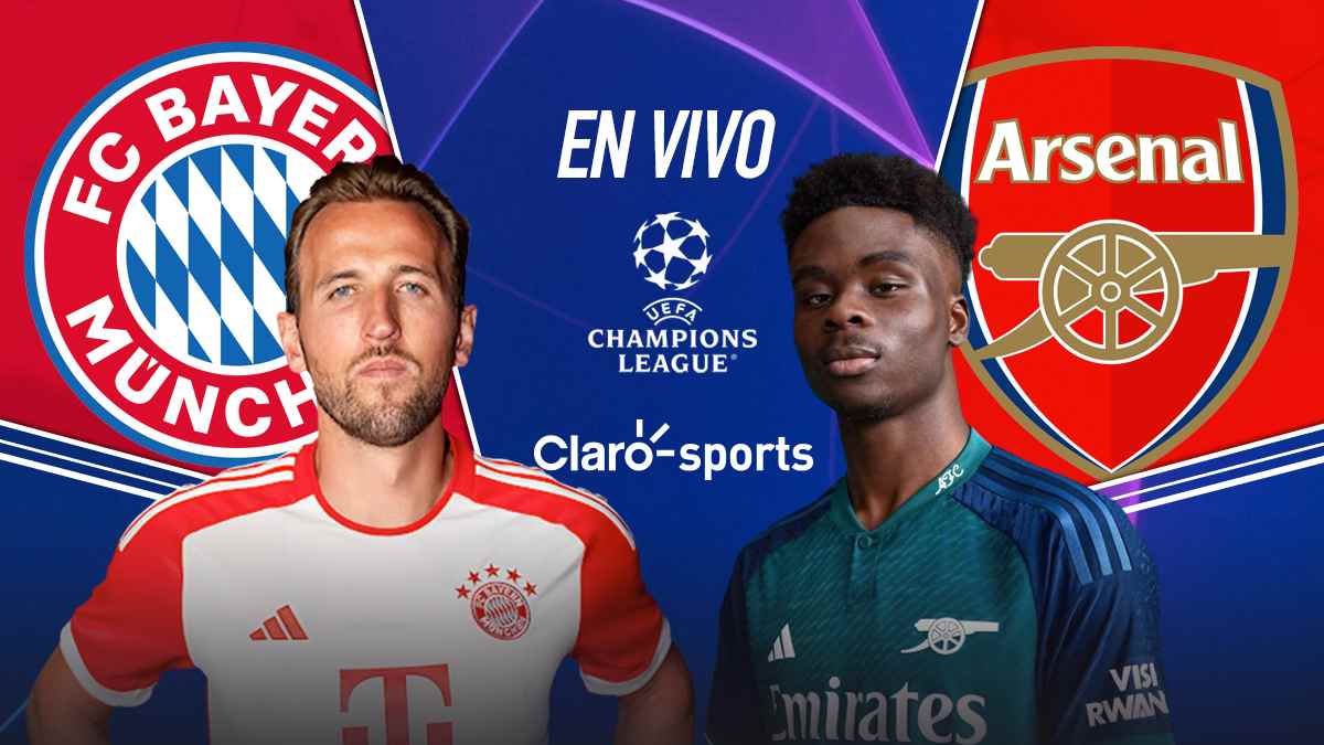 Bayern Munich vs Arsenal, en vivo cuartos de Champions