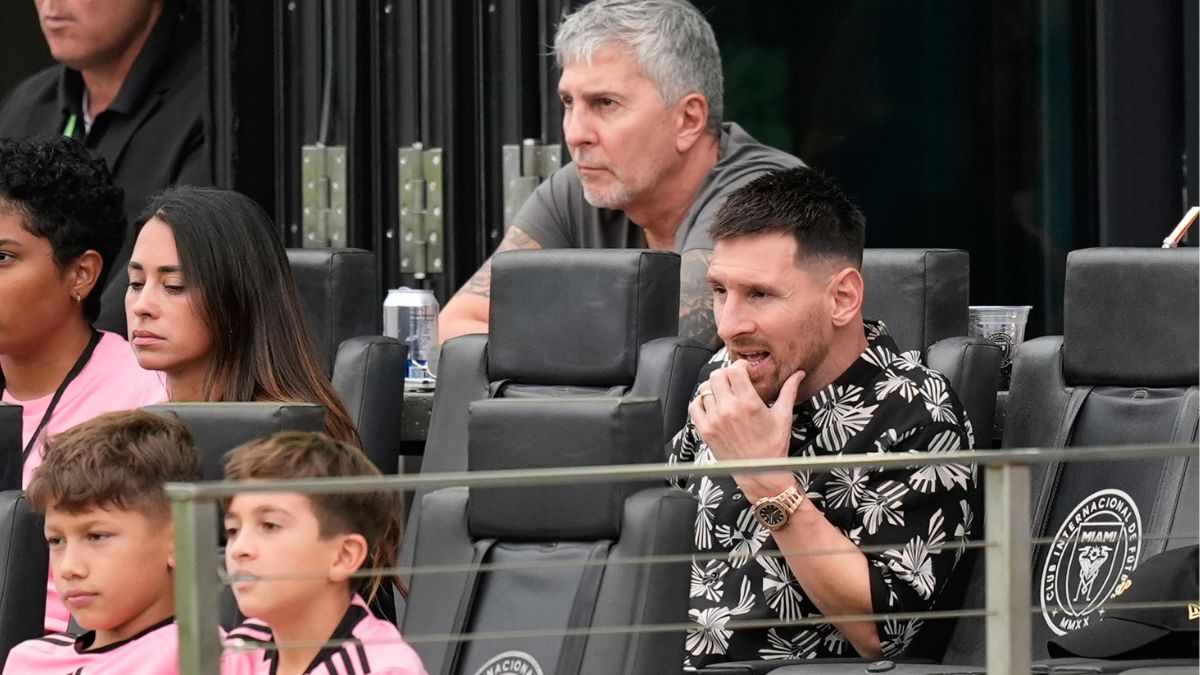 ¡Messi ni a la banca! Inter Miami va frente a Monterrey sin su estrella ...