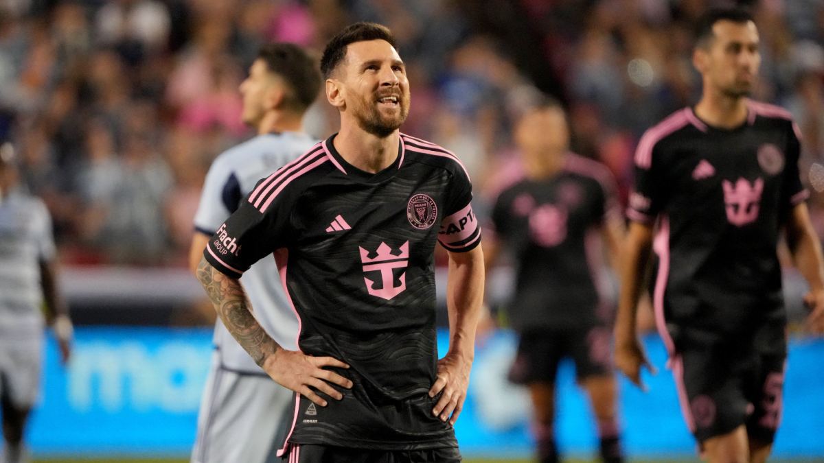 ¡Se quita la presión! Leo Messi mete un golazo en la victoria del Inter Miami sobre el Sporting ...