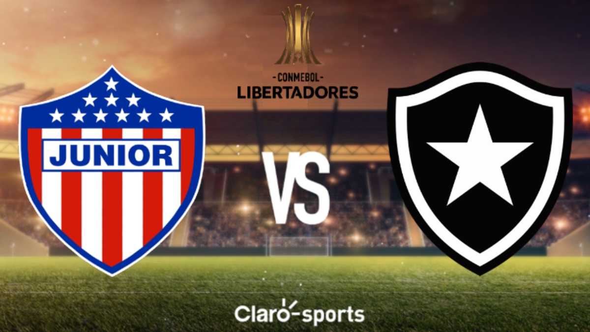 Junior vs Botafogo en vivo la Copa Libertadores 2024: marcador y goles de la fecha 6, al momento ...
