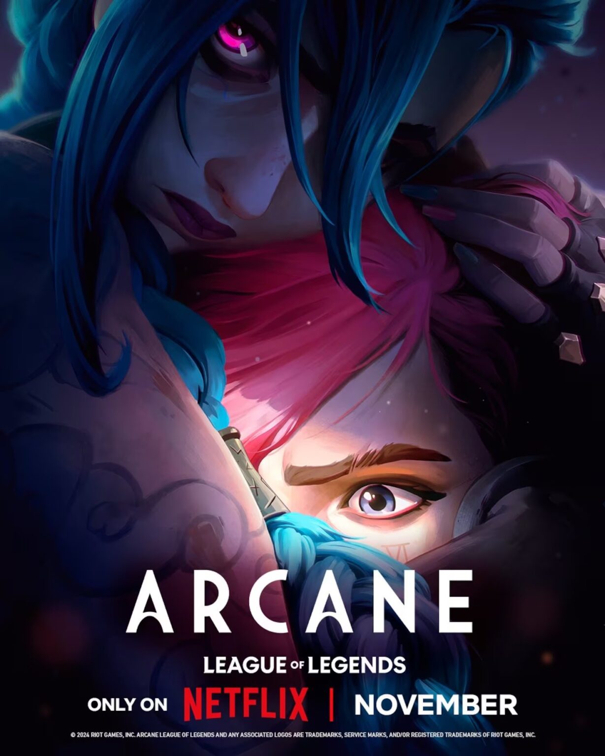 Primer póster de segunda temporada de Arcane - ClaroSports