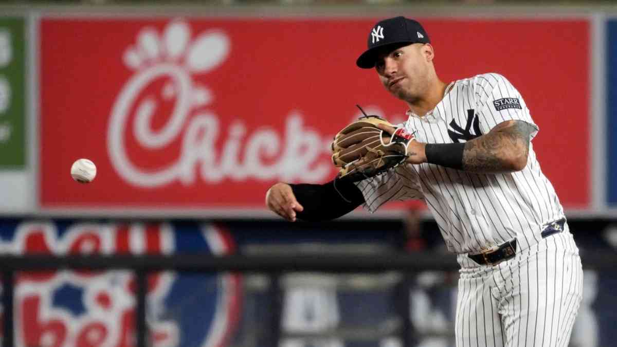 Gleyber Torres sale lesionado en la paliza de Yankees ante Orioles - ClaroSports