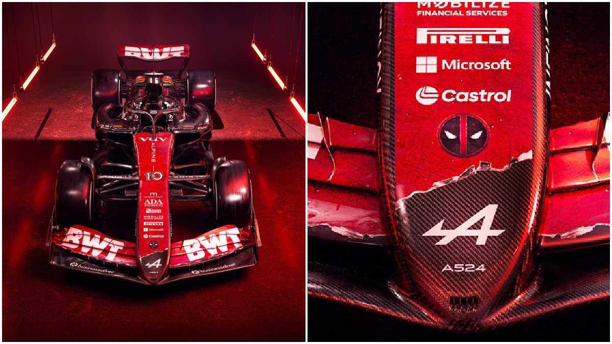 Deadpool y Wolverine 'fichan' por la F1: Alpine presenta un diseño ...