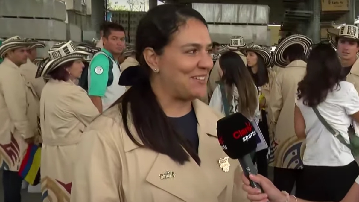 Ana María Rendón, emocionada por el acto inaugural de Paris 2024 ...