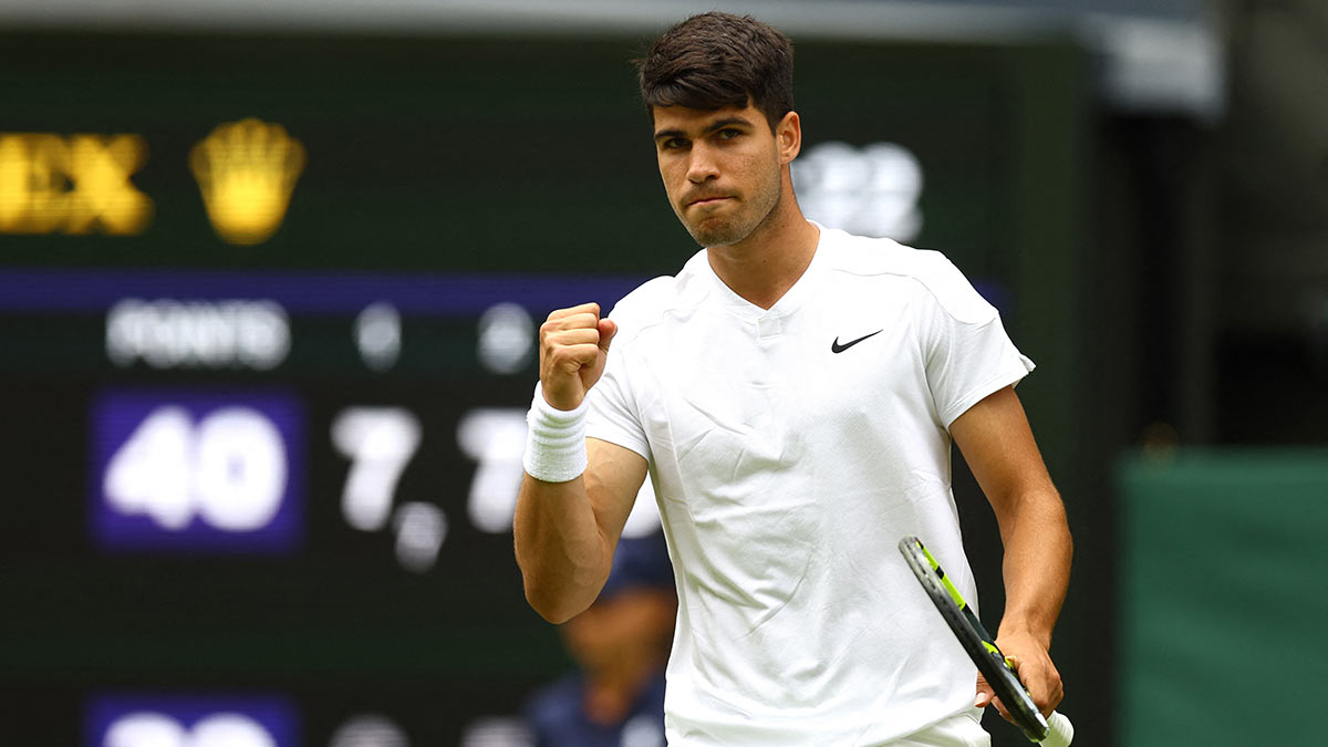 Carlos Alcaraz arranca la defensa del título en Wimbledon con una ...