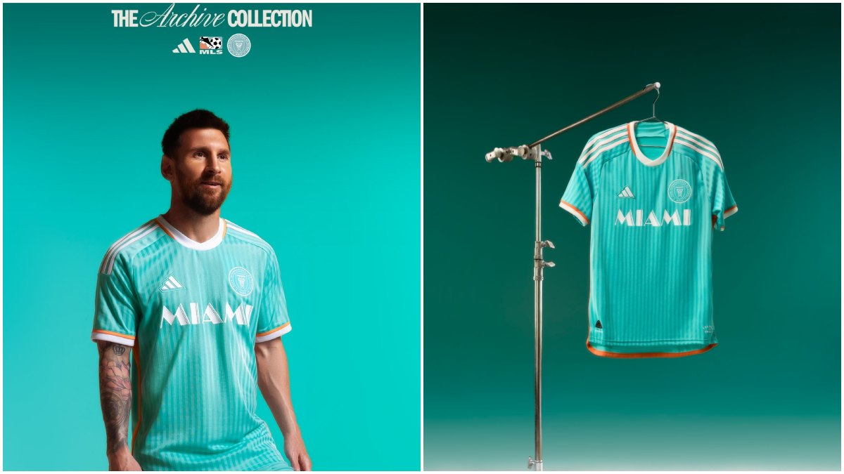 Messi Modela La Tercer Equipación Del Inter Miami Inspirada En Los Dolphins De La Nfl Clarosports