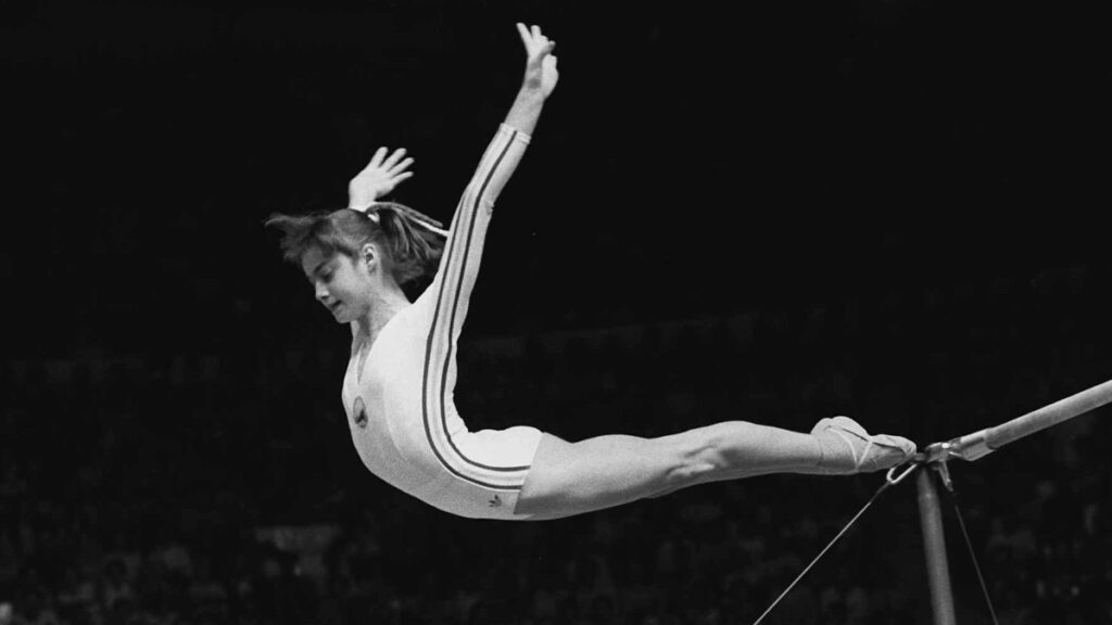 ¡A 1 día de Paris 2024! Nadia Comaneci y el '10 perfecto' en Montreal ...