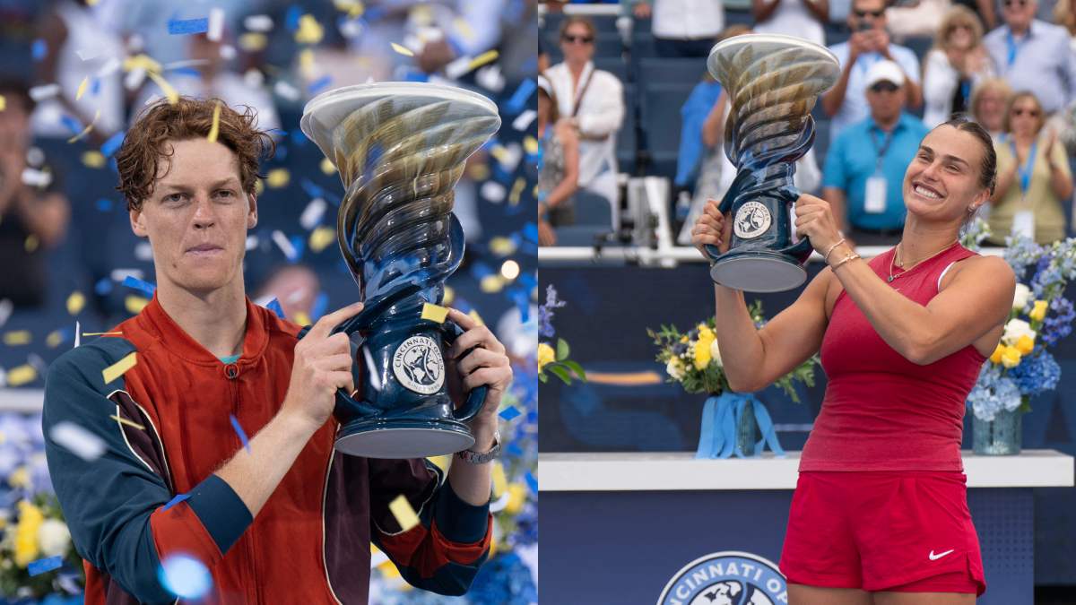 Jannik Sinner y Aryna Sabalenka se coronan en el Abierto de Cincinnati - ClaroSports